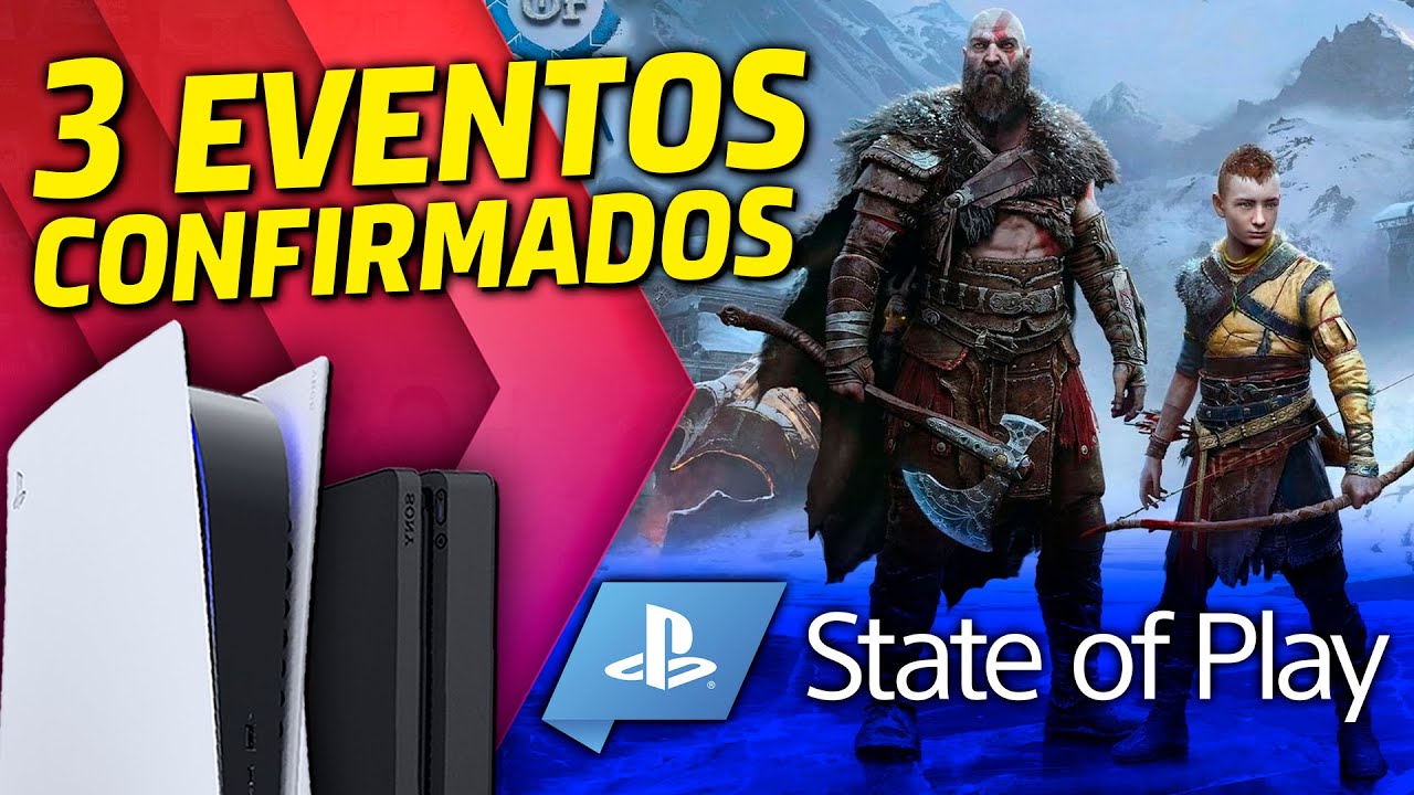 3 eventos confirmados 🔥 PlayStation State of Play PS4 PS5 🔥 World of ...