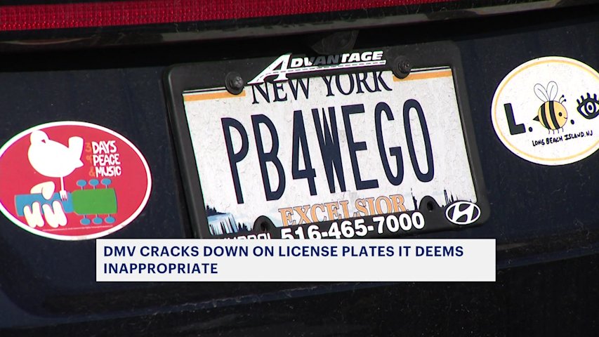West Hempstead man speaks out after DMV pulls his custom license plates