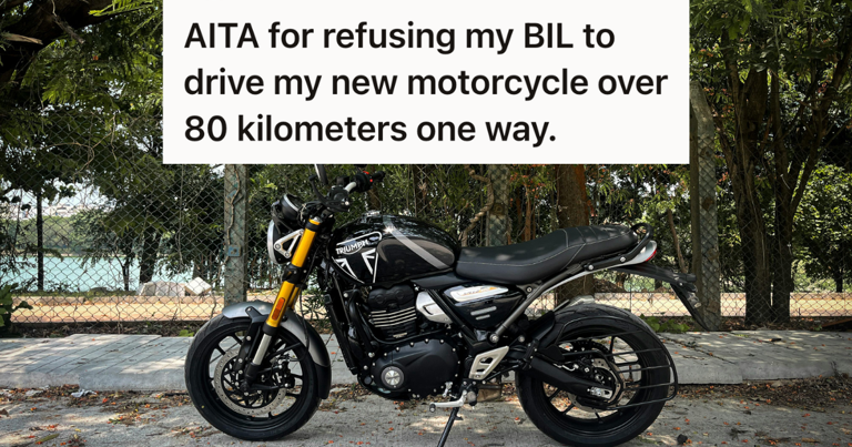 Husband bought a brand new motorcycle, but tension exploded when his in ...