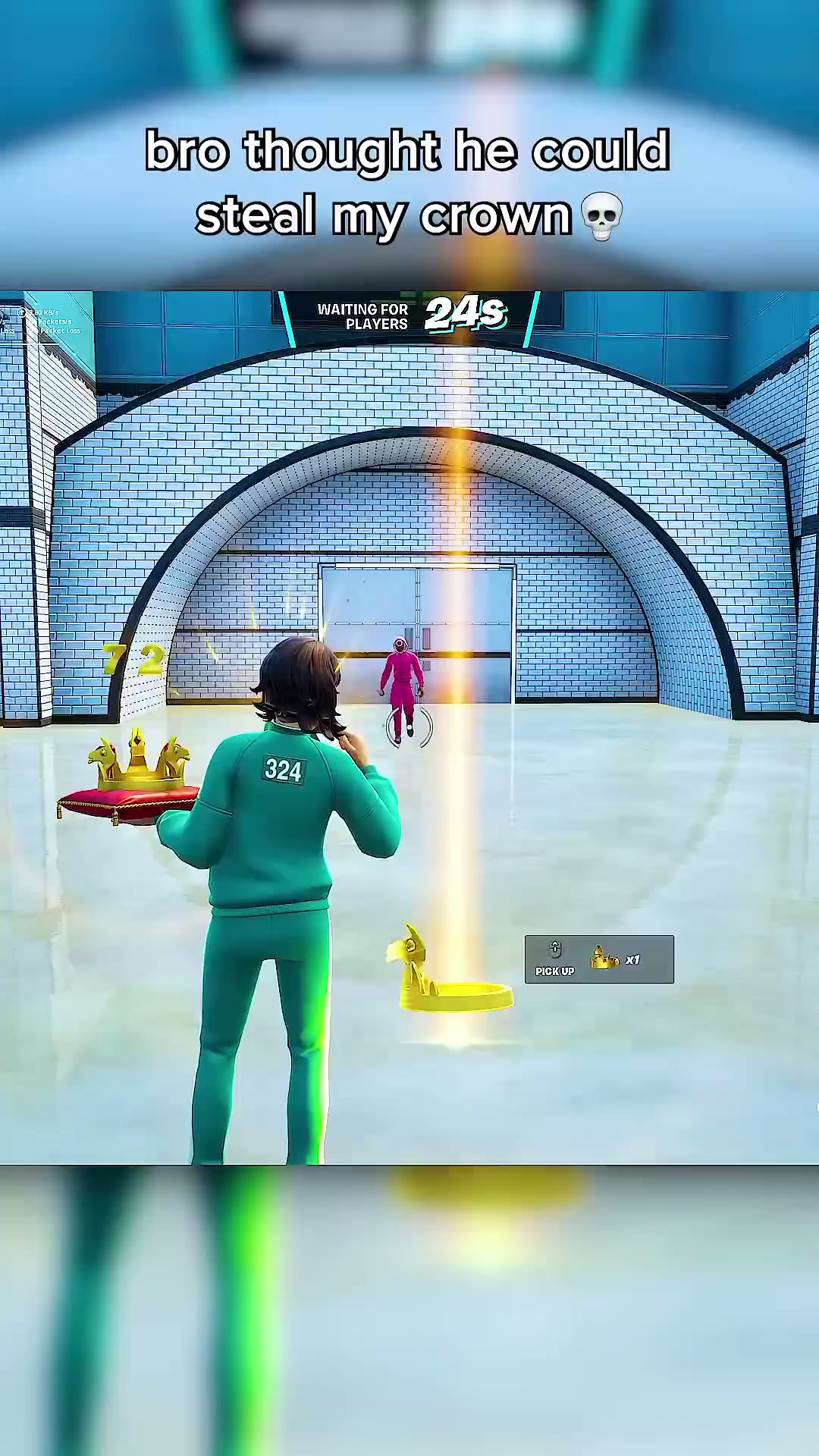 Squid Game guard stole my crown