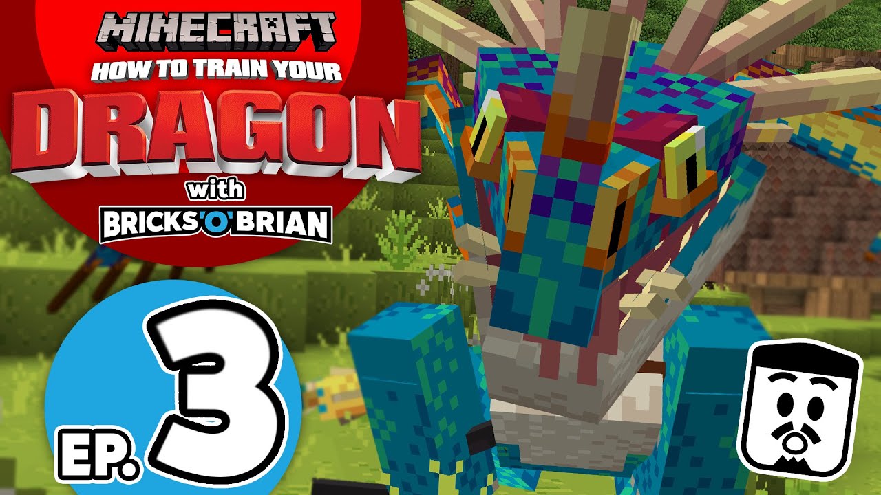 A dragon master is born! - Minecraft how to train your dragon map!