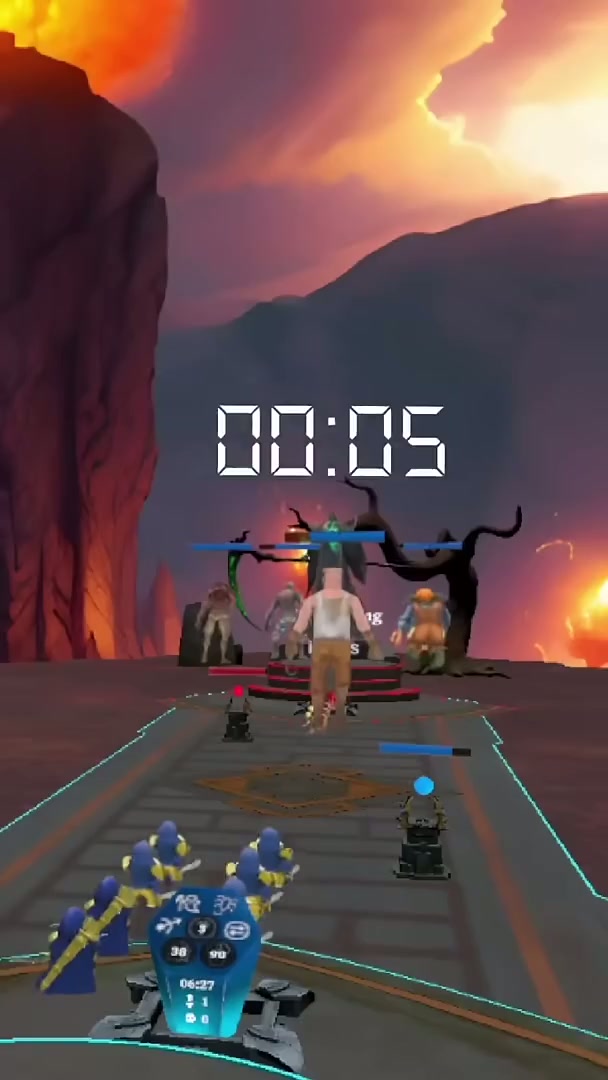 💀Dealing with fake disability spell in war of wizards #vrgame #vrgaming ...