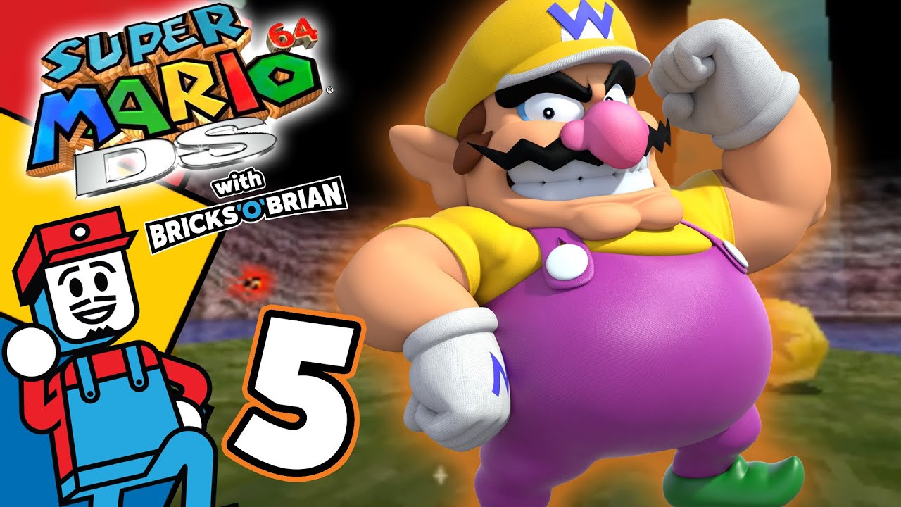 Hazy maze drives me crazy! - Super Mario 64 DS with Bricks 'O' Brian