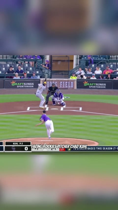 Christian Yelich hits a 499 foot home run