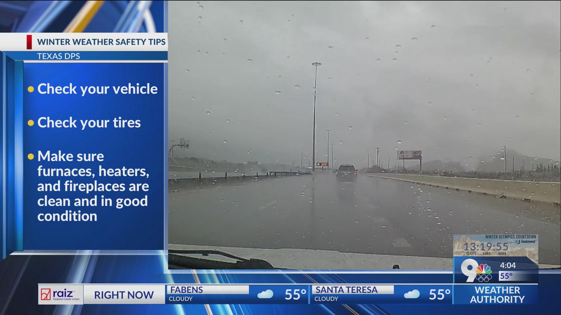 DPS offers winter weather driving tips