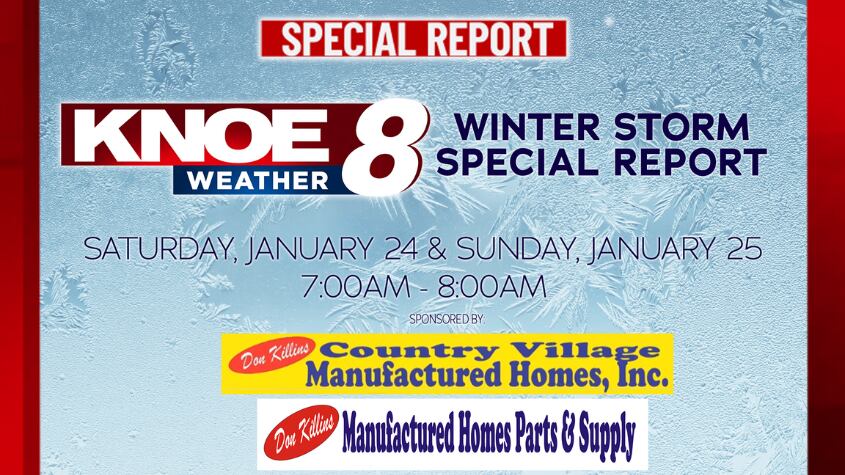 Good Morning ArkLaMiss to air this weekend, feature winter storm reporting