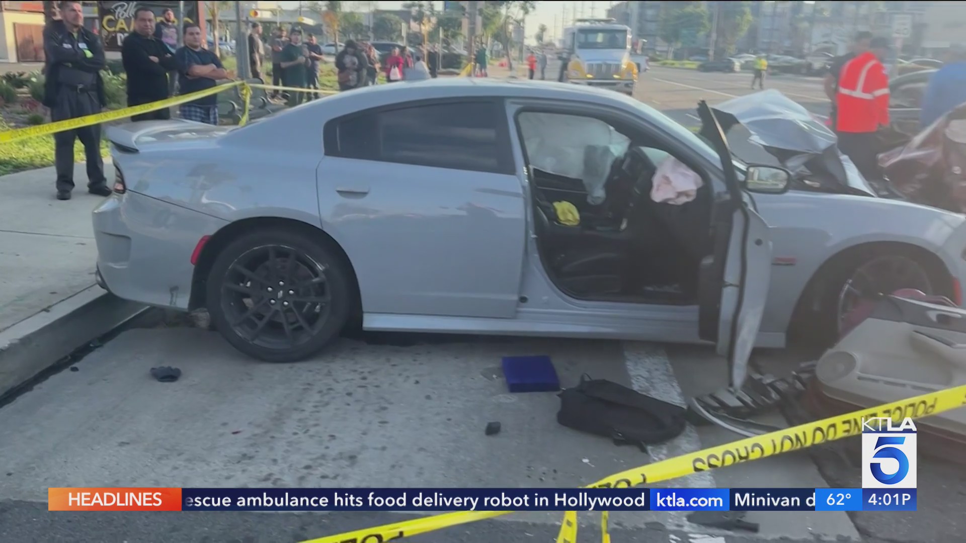 2 crashes during police pursuit injure multiple people in Southern ...