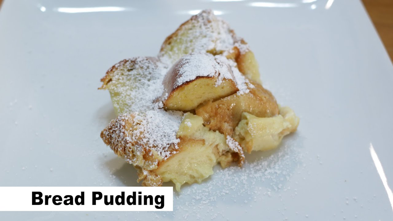 How to make bread pudding | Super easy homemade bread pudding recipe