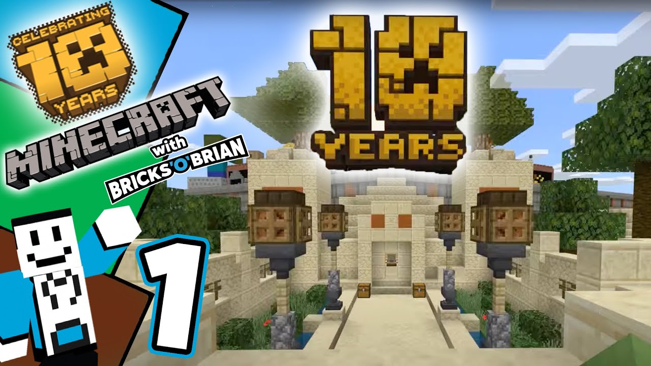 The power of block knowledge! - Minecraft 10th anniversary map showcase ...