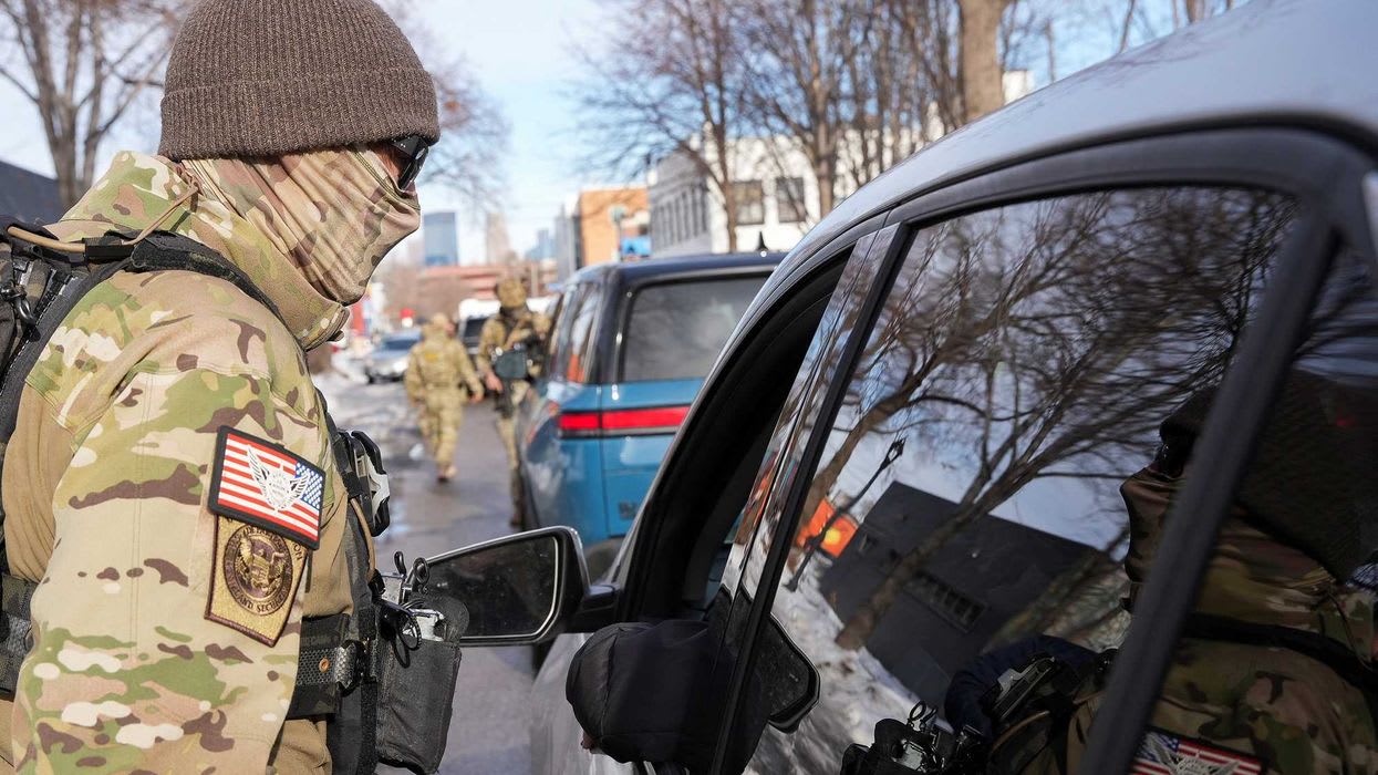 Woman recording ICE activity gets added to domestic terrorist 'database'