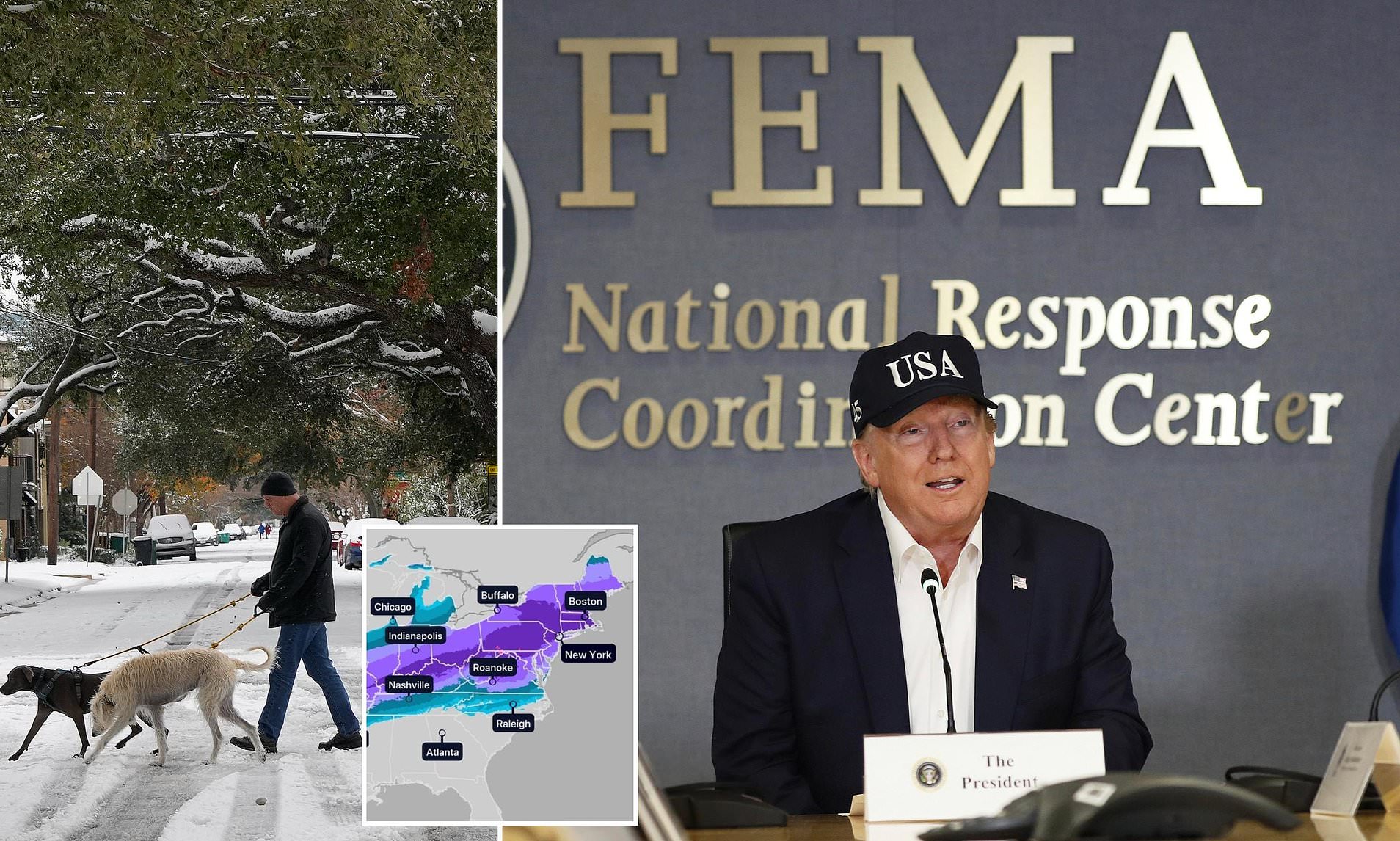 Inside FEMA's emergency plan for 'life-threatening' snowstorm bearing ...