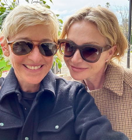 Ellen DeGeneres celebrates wife Portia de Rossi on her 53rd birthday ...