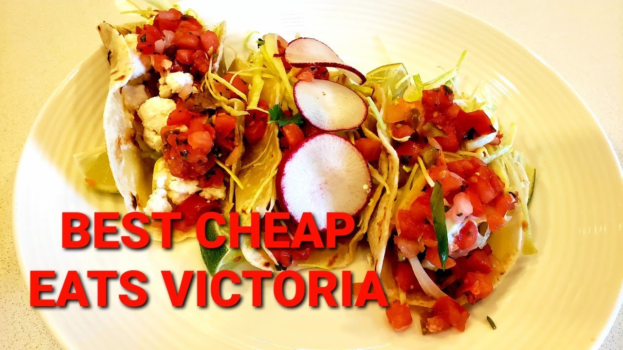Victoria BC’s best cheap eats! Food tour under $10 | Budget food vlog