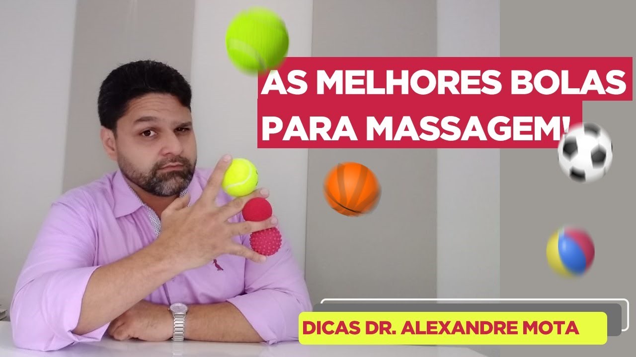 Melhor bola para (auto) massagem! Como eu faço!