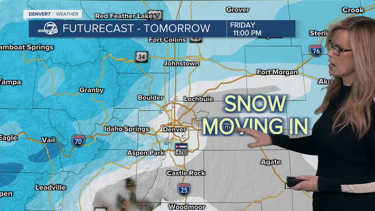 Winter's return: Sub-zero temps, snow settle into NE Colorado ...