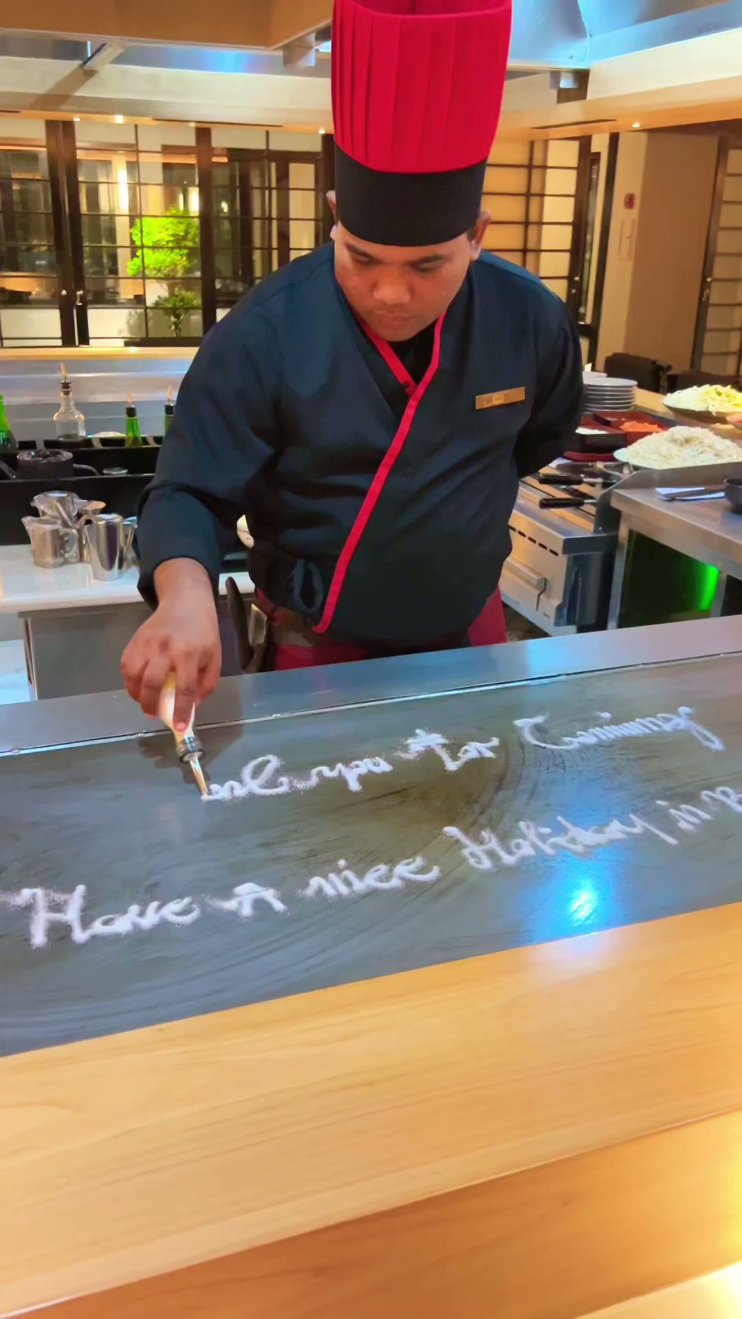 How did he do that? 🤯 Teppanyaki at InterContinental Bali Resort