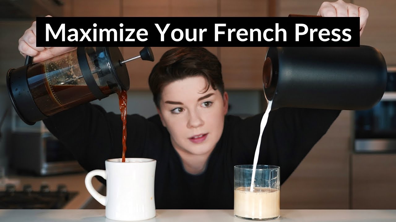 French press masterclass: Brew coffee, froth milk, make tea & more!