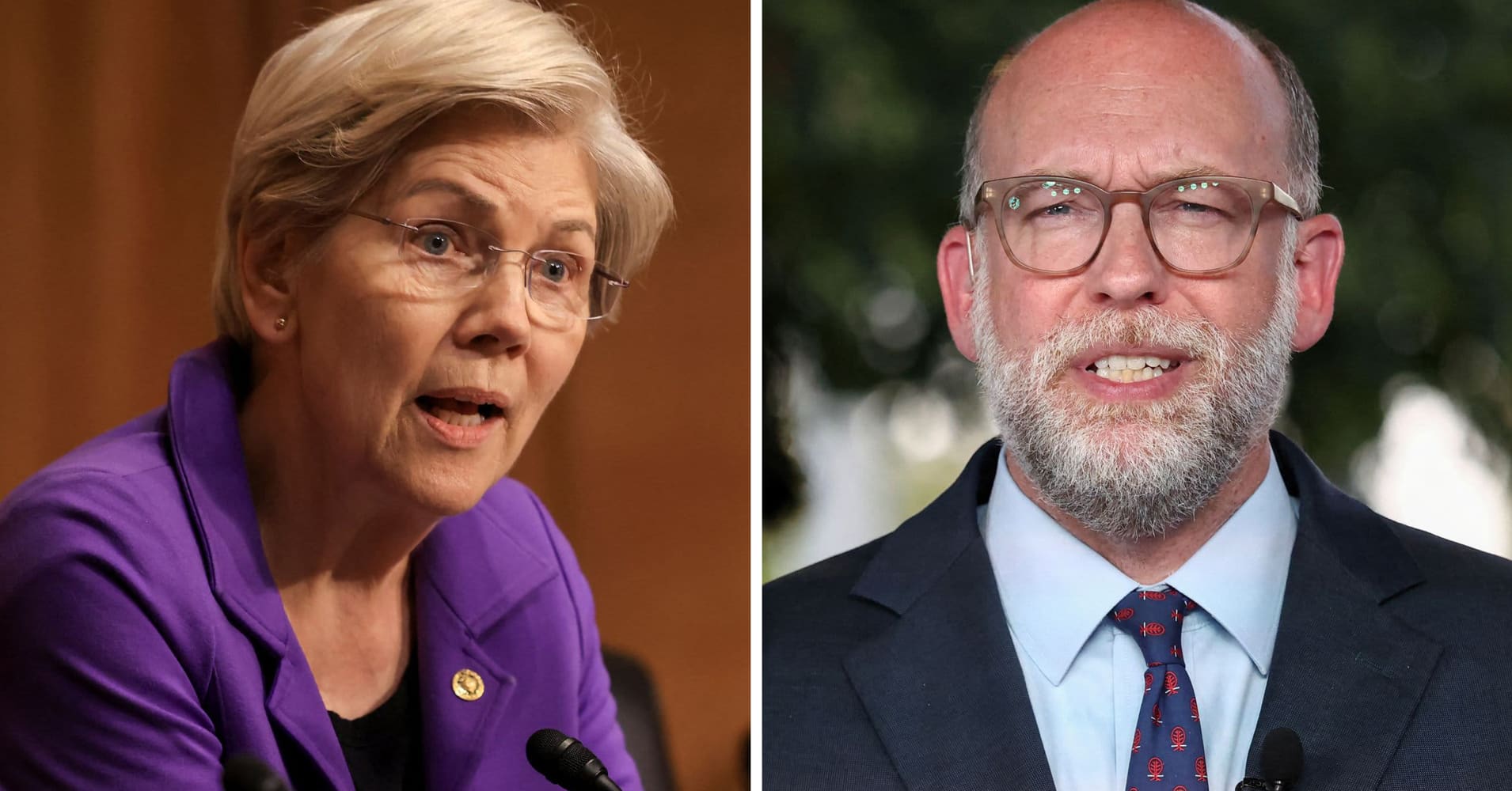 Sen. Warren blasts CFPB director for undermining Trump's credit card ...