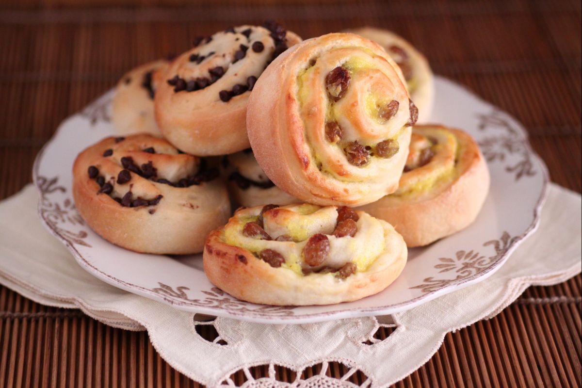 Chocolate chip swirls