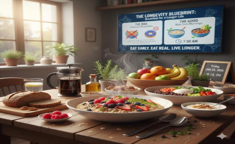 The dawn of longevity: Why your breakfast timing is a secret predictor ...