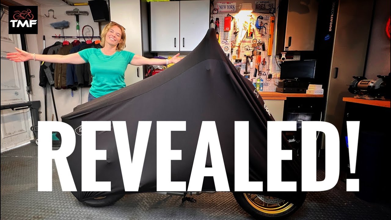 Revealed! Mrs Flyer's new bike!