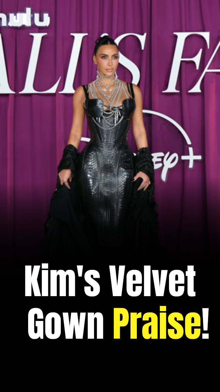 Fans praise Kim Kardashian’s ‘pretty’ outfit at Skims holiday party ...