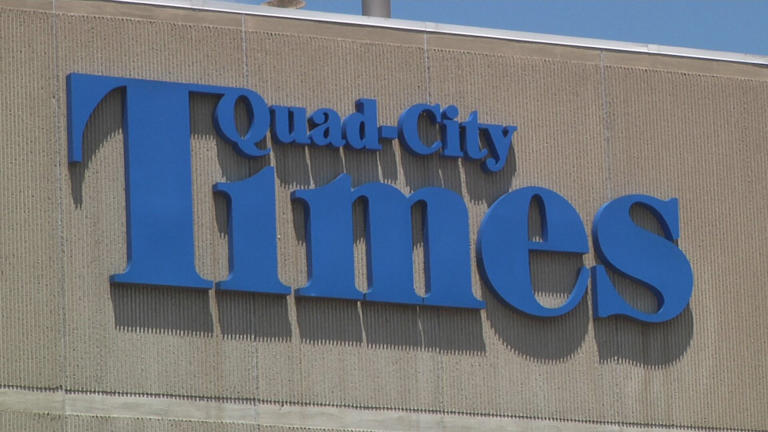 Quad-City Times building for sale
