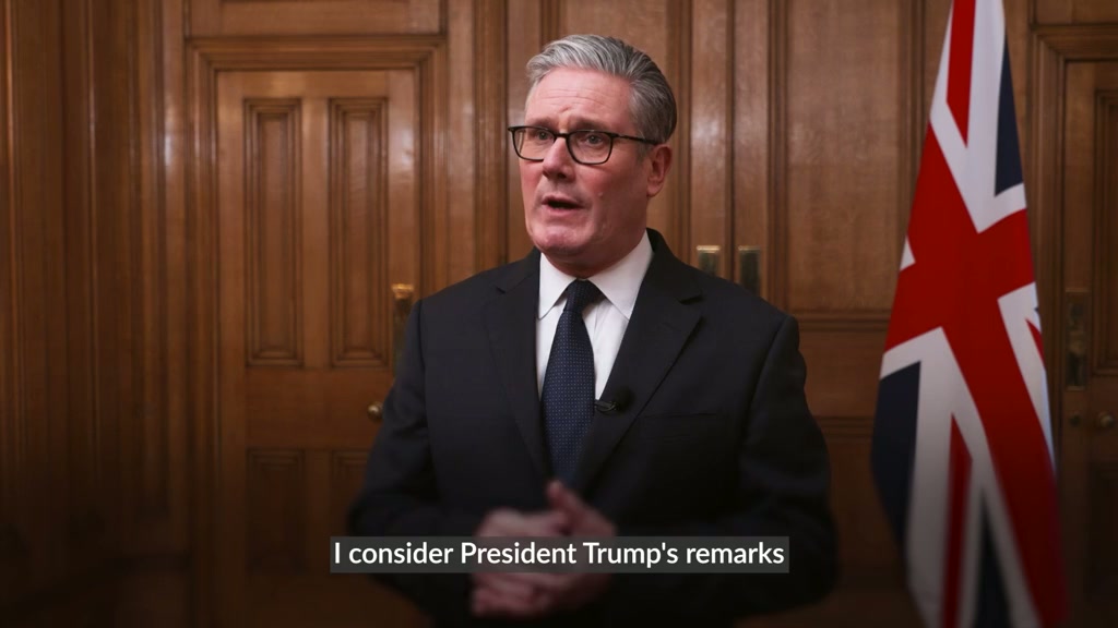 Trump remarks about British troops 'insulting and appalling', Starmer says