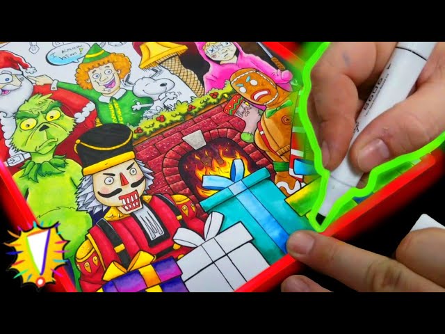 The most epic Christmas character drawing? 🎅