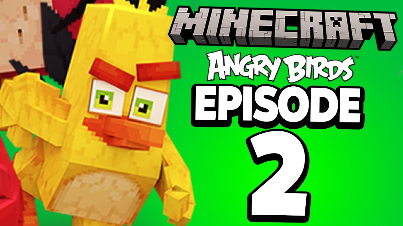 What's up, Chuck? - Minecraft Angry Birds walkthrough