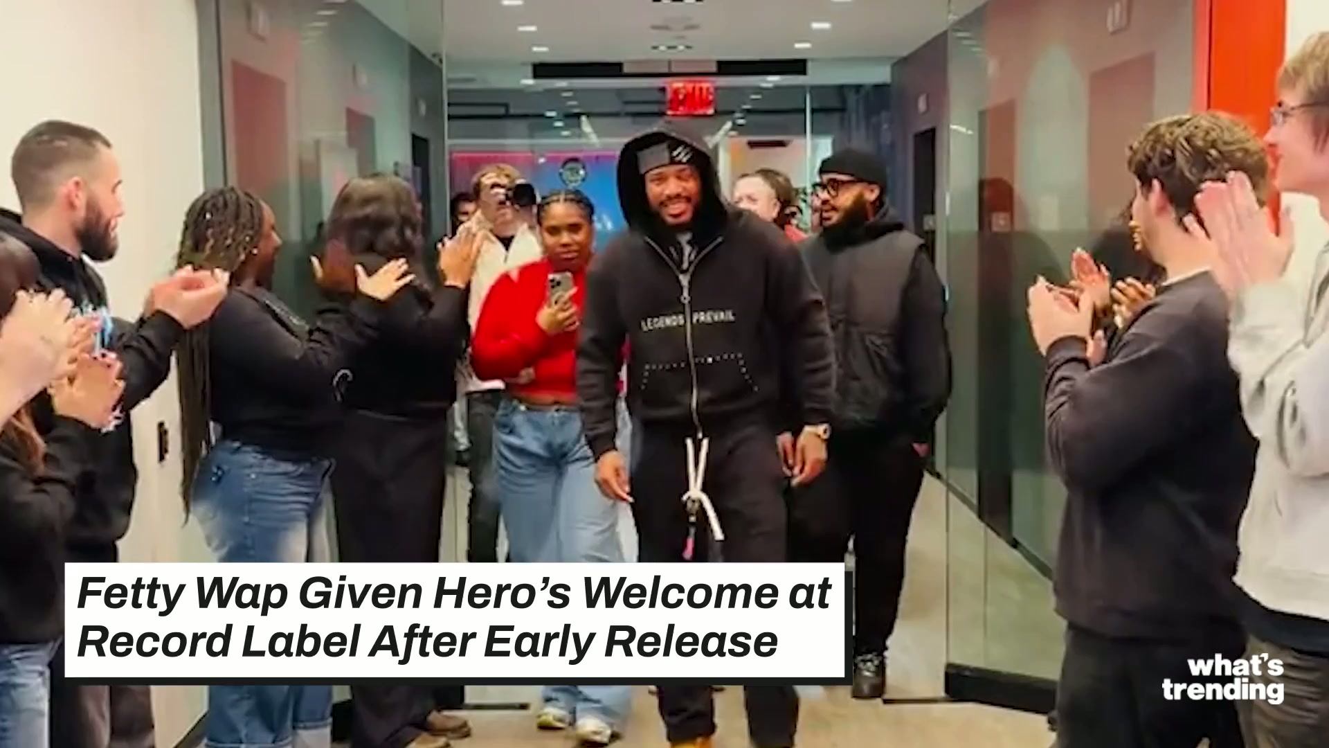 Viral video captures Fetty Wap’s emotional return to 300 Entertainment ...