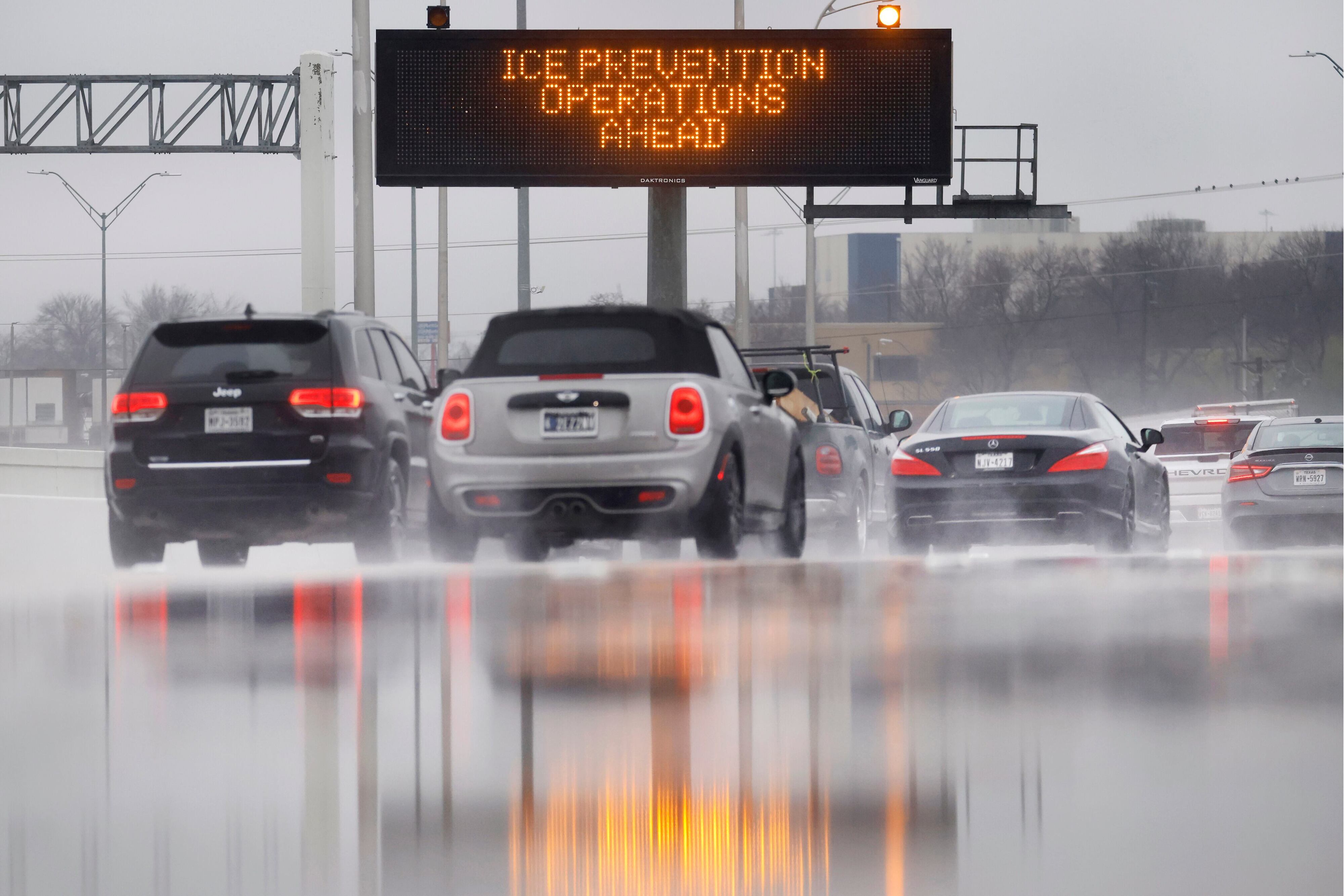 Live traffic map: See road conditions across North Texas as winter ...