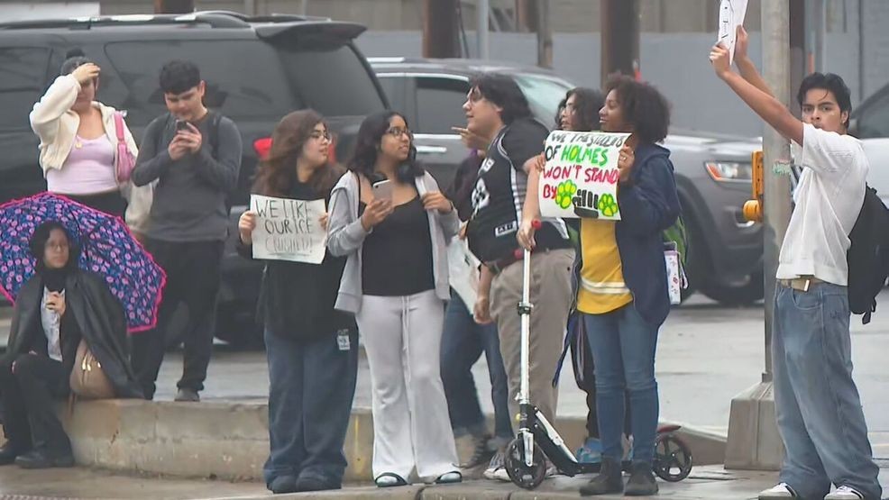 Local students hold walk-out protests amid increase in ICE activity