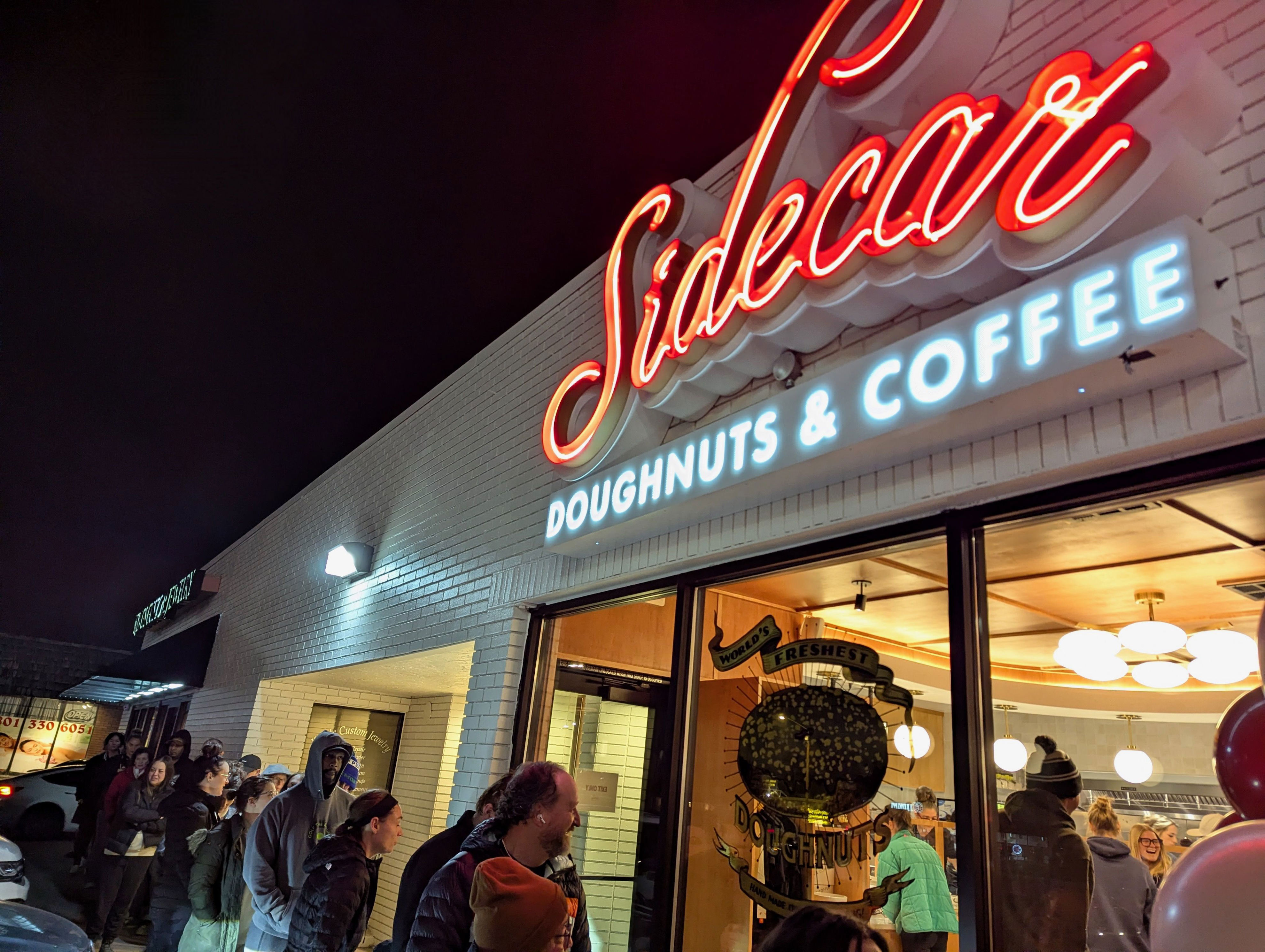 Sidecar Doughnuts & Coffee draws a crowd in Salt Lake