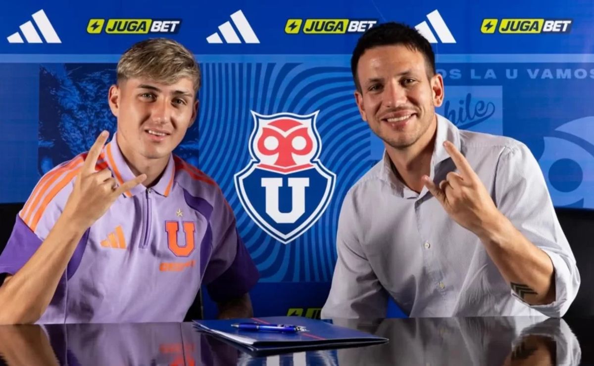 U de Chile apuesta por su cantera: Salvador Negrete firmó su primer ...
