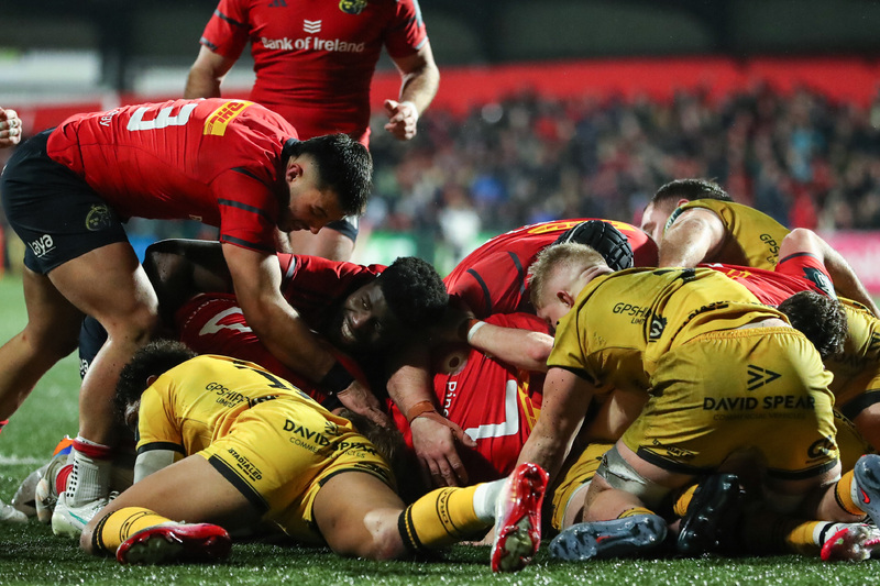 Coombes rescues Munster in narrow win over the Dragons