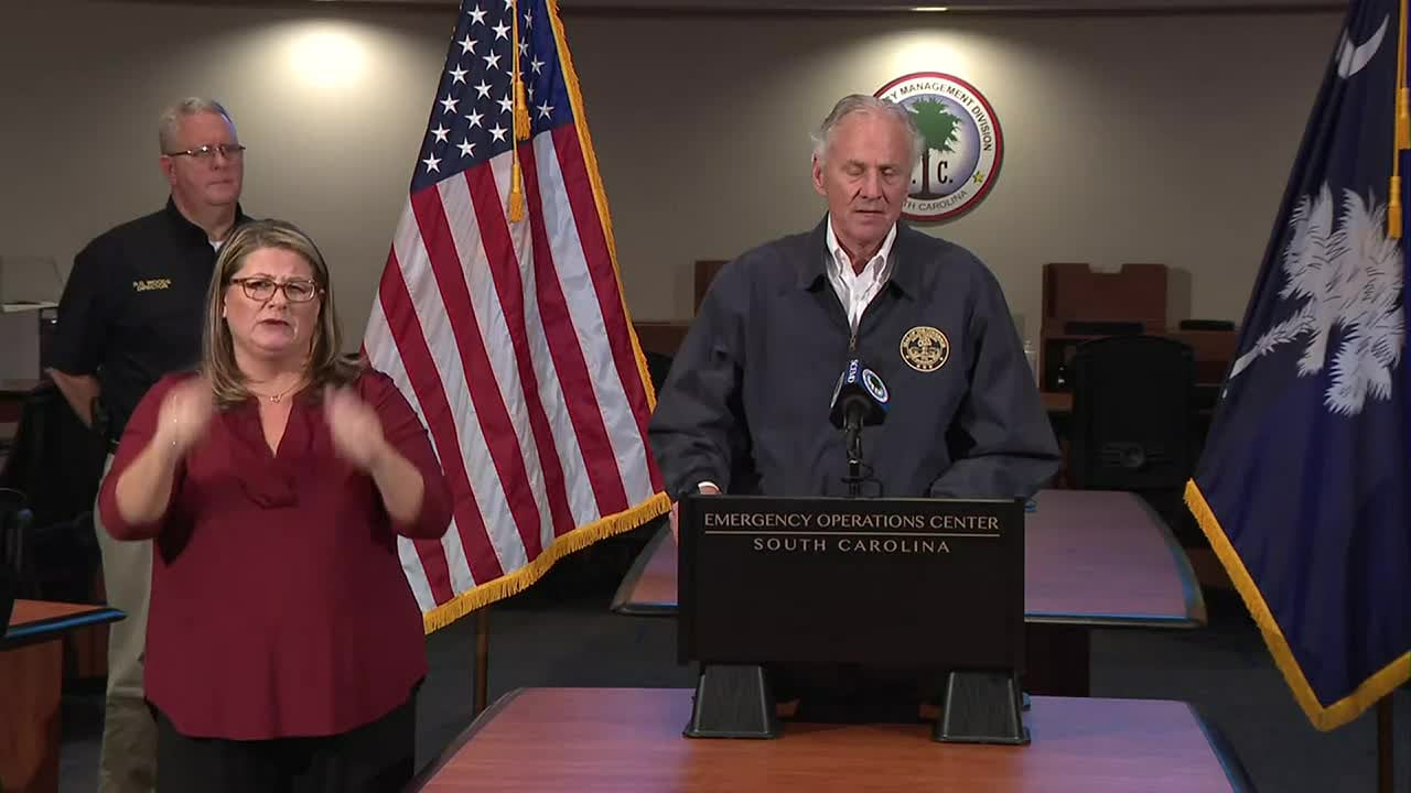 Gov. McMaster asking for federal emergency disaster declaration from Trump