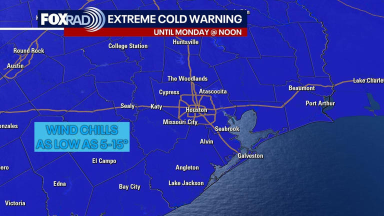 Live Houston winter storm updates: Weekend forecast, school closings ...