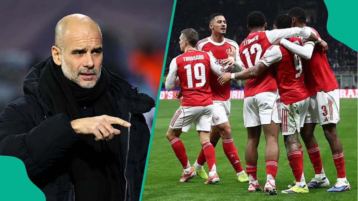 Pep Guardiola speaks on Arsenal’s chances of winning first Premier ...