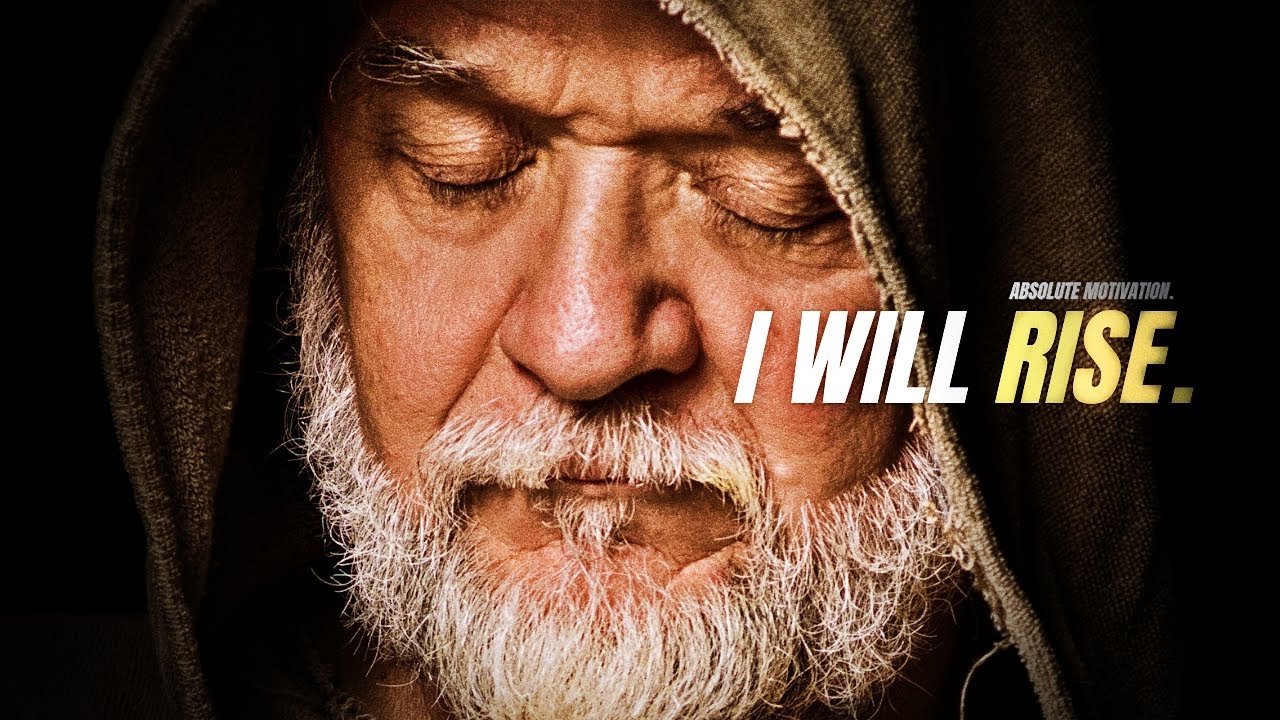 A powerful motivational speech about rising from challenges, staying ...