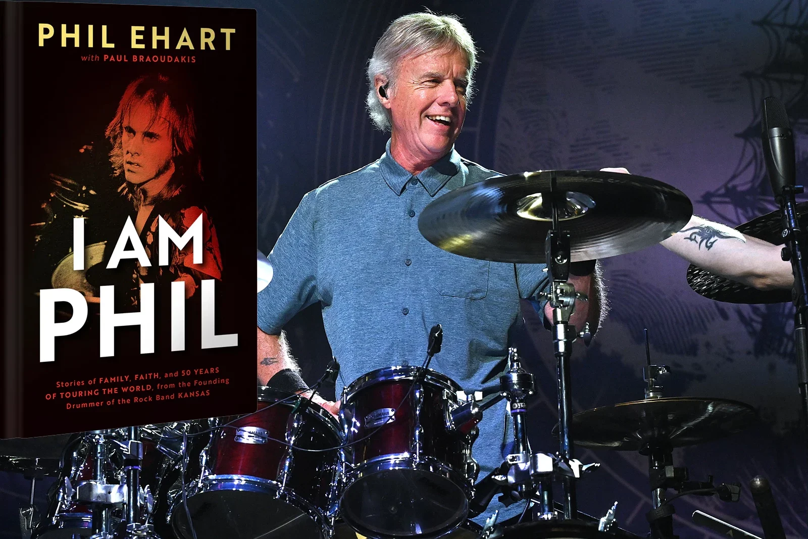 Kansas drummer Phil Ehart announces memoir, 'I am Phil'