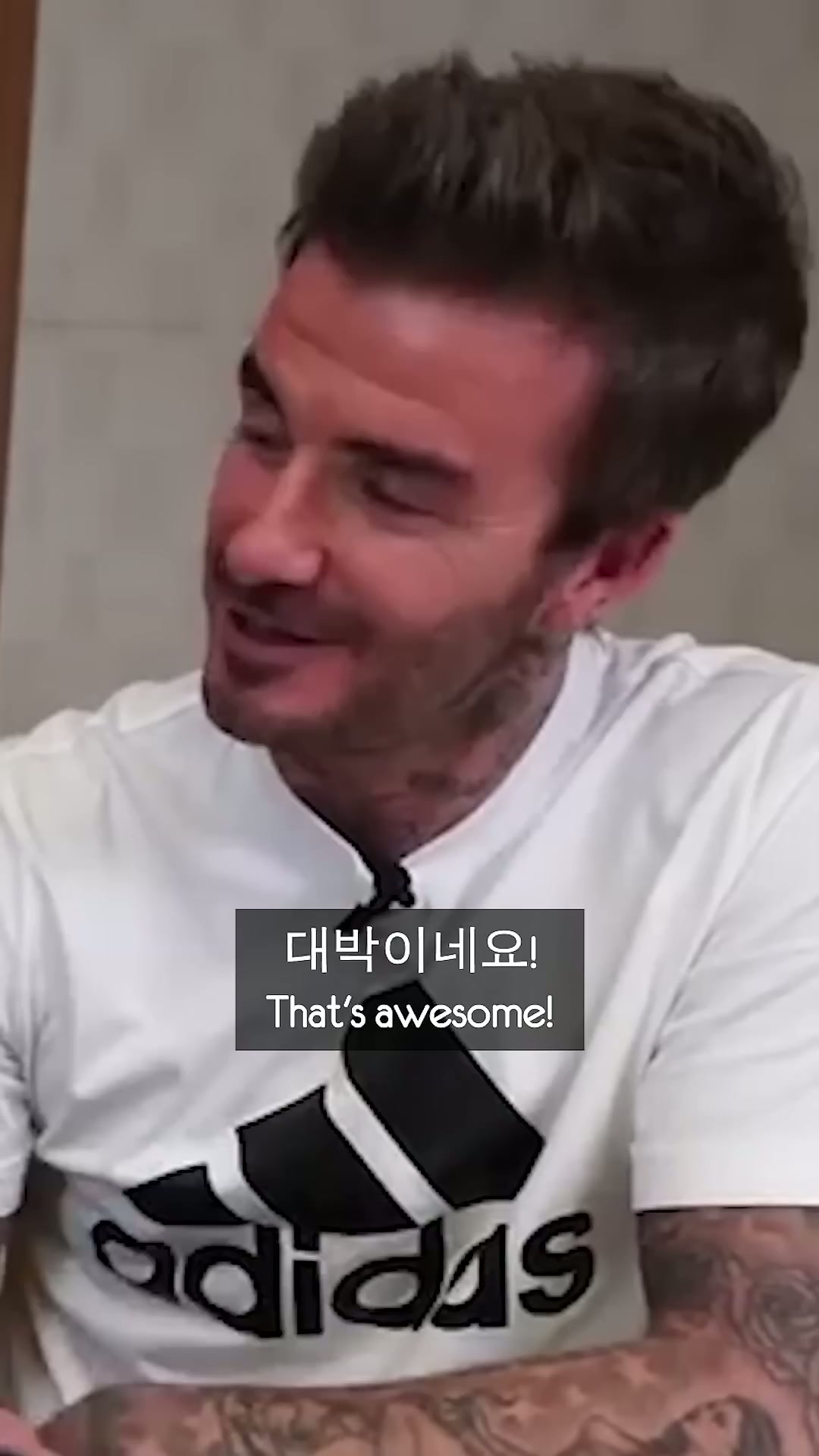 David Beckham's ultimate BBQ: Tasting melt-in-your-mouth sirloin!