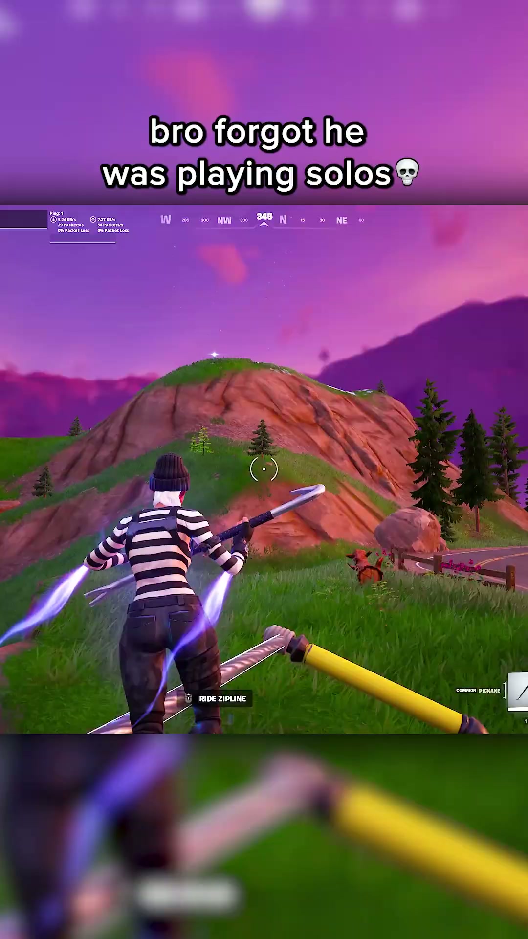 Bro locked in so hard