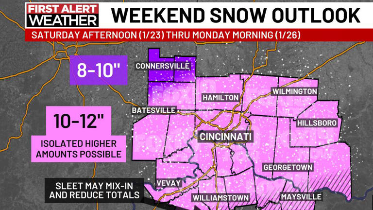 First Alert Weather: Tri-State braces for at least 8 inches of snow