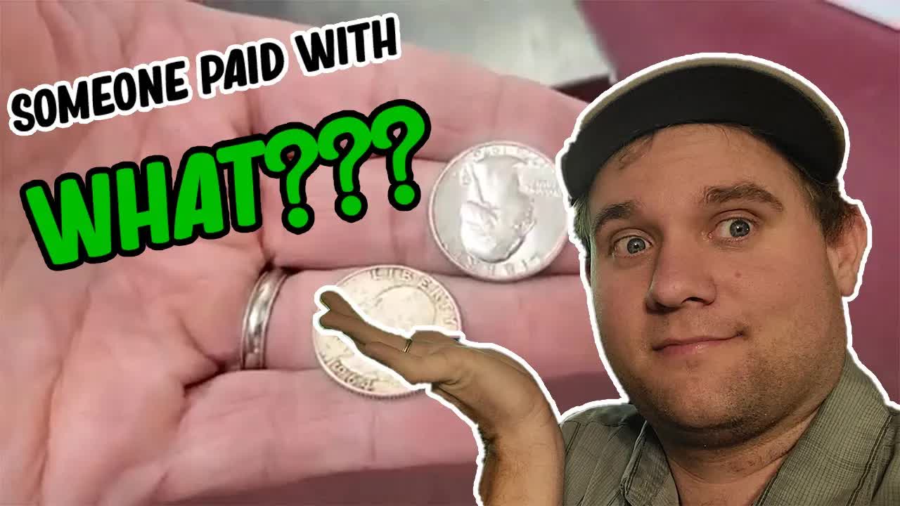 The best laundromat coin collection ever (found silver!)