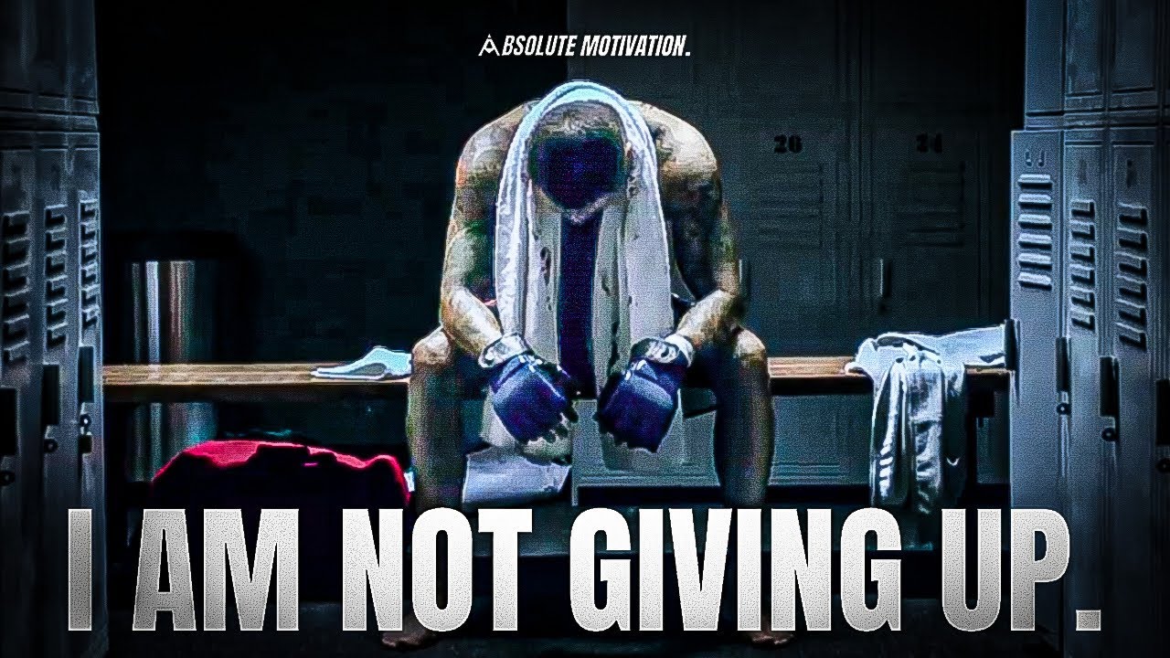 I'm not giving up under any circumstance this time it's different ...