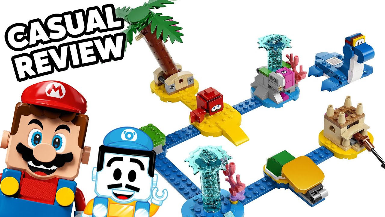 Dorrie's beachfront LEGO Super Mario casual review