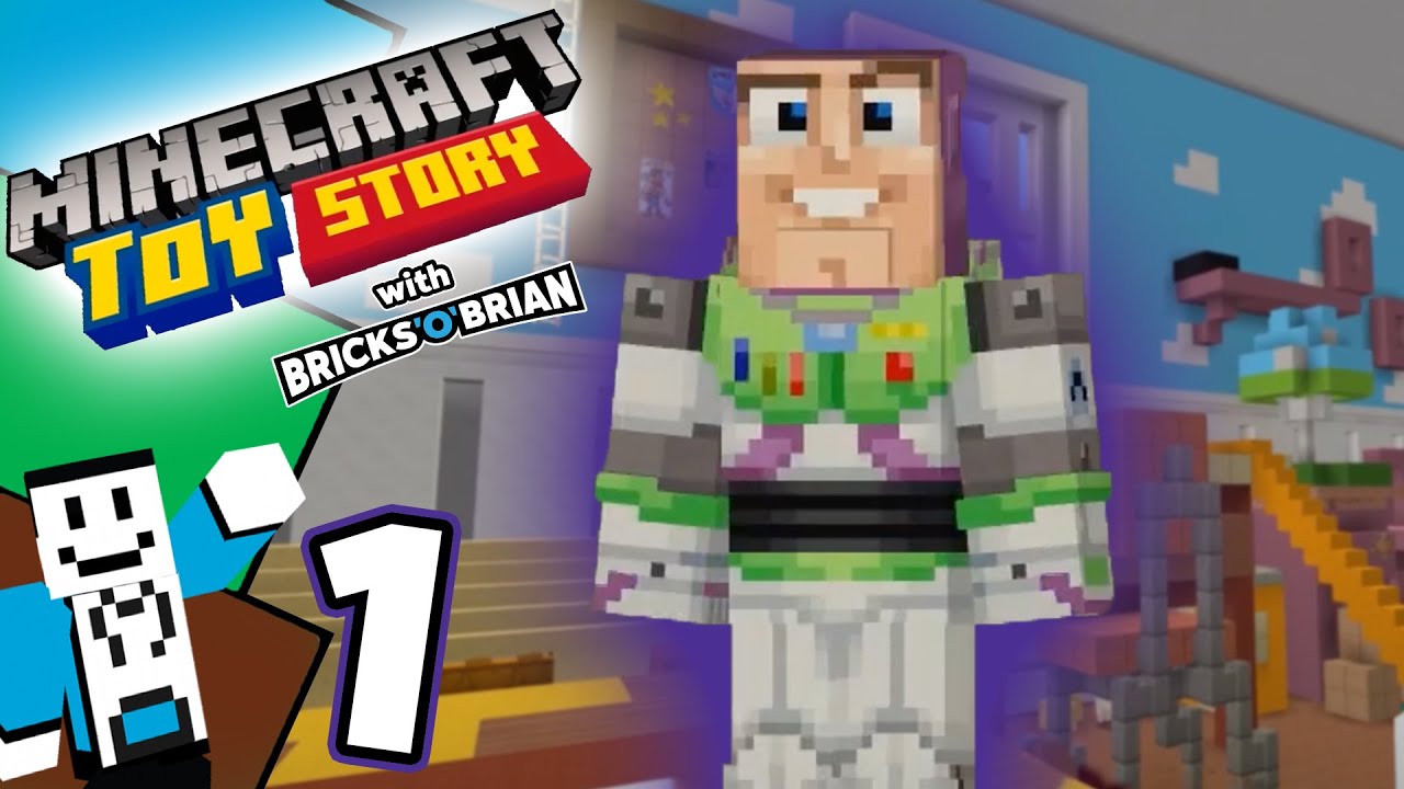 Exploring Andy's room! - The Toy Story Minecraft map showcase with ...