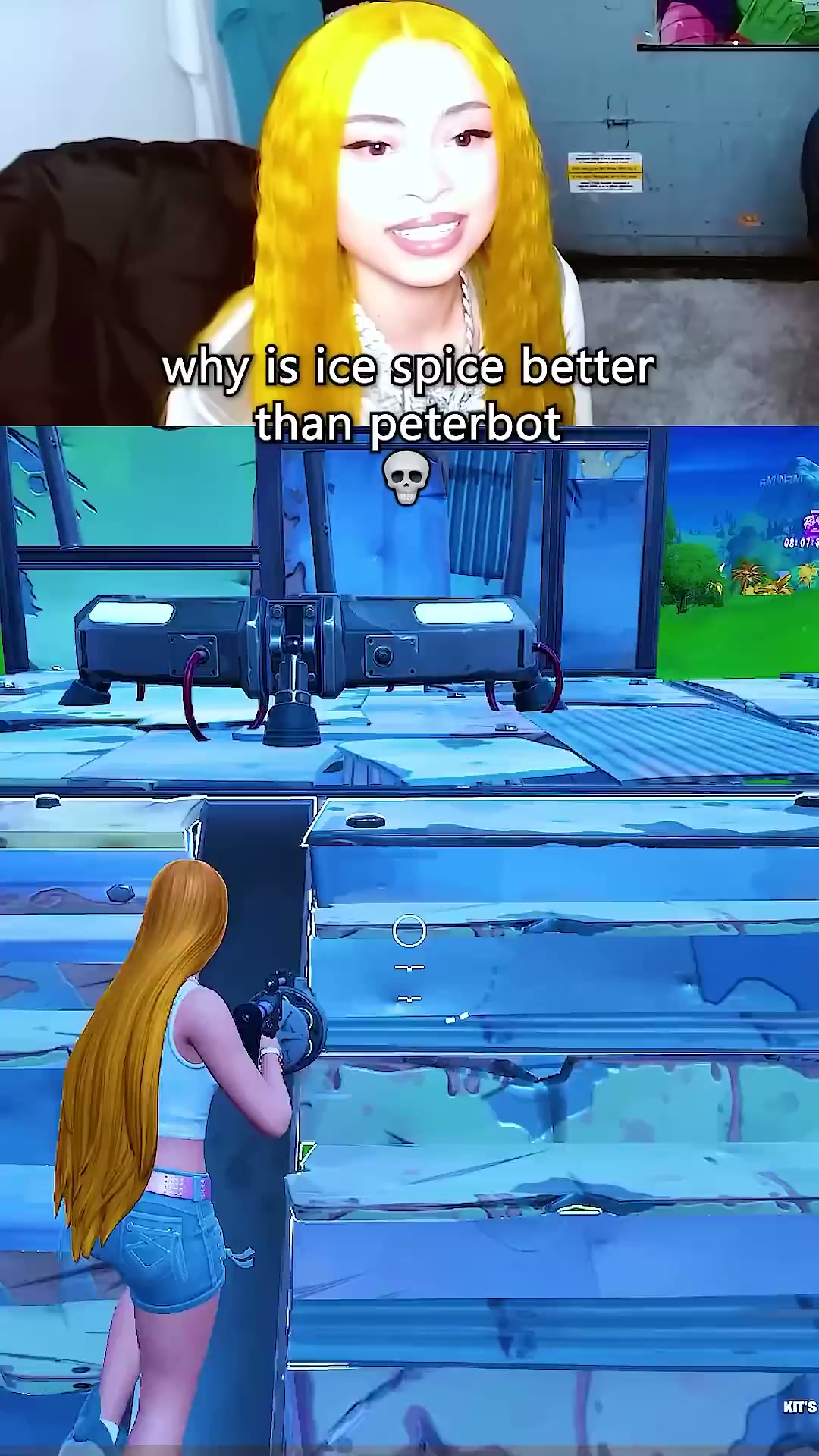 Ice Spice hit a trickshot for Juice WRLD