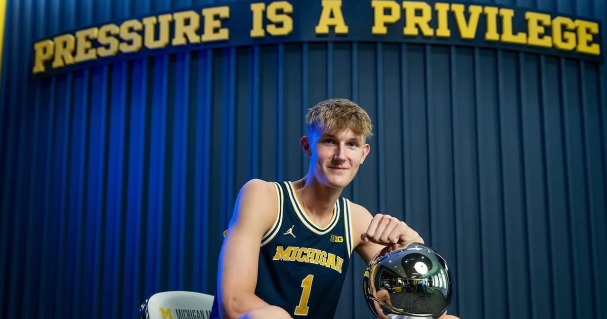 Incoming Michigan center Marcus Moller pauses basketball after cancer ...